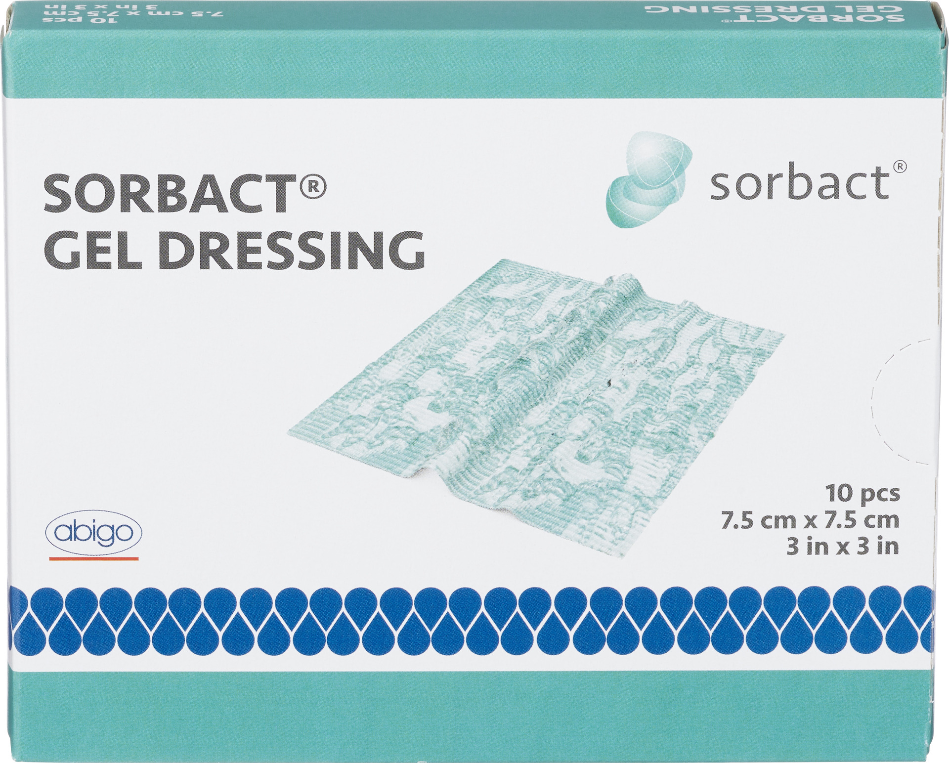 Köp Sorbact Gel Dressing 7,5 x 7,5 cm 10 st | Apohem