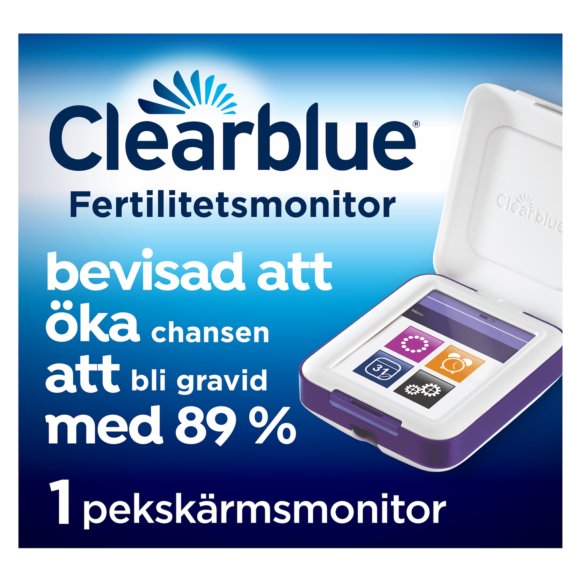 Köp Clearblue Advanced Fertility Monitor 1 st | Apohem