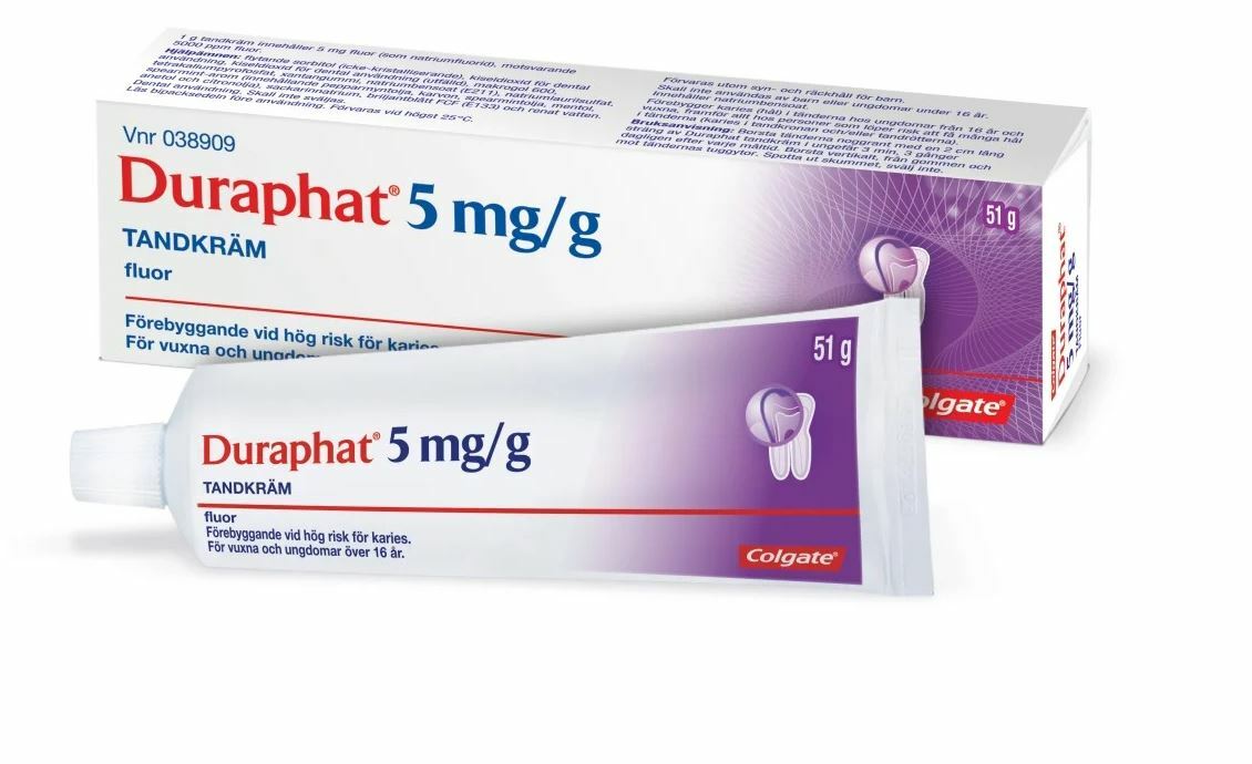 Köp Colgate Duraphat 5 mg/g Tandkräm 51 g | Apohem