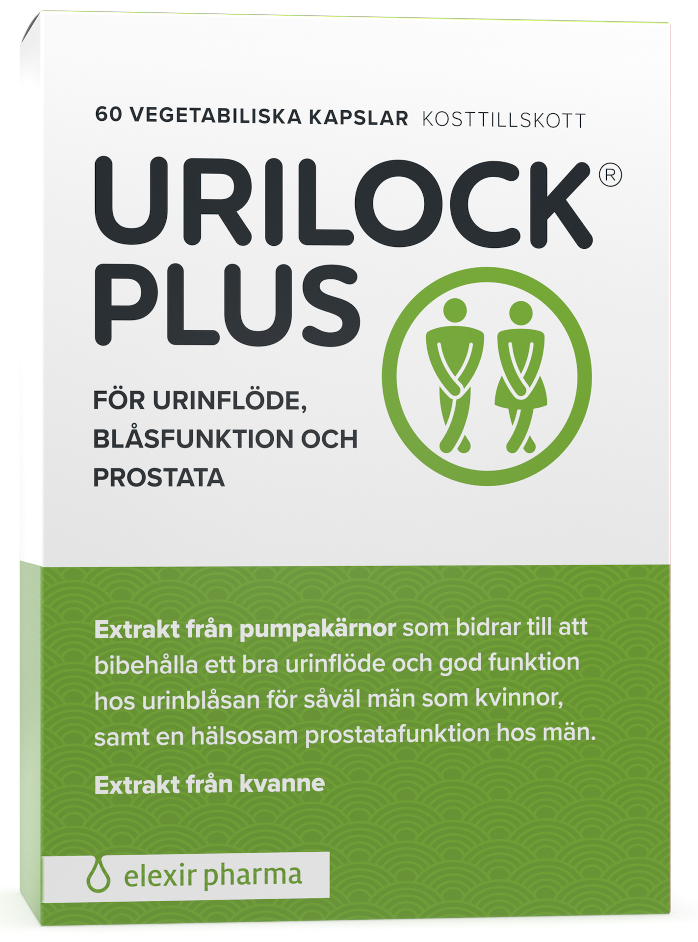 Köp Elexir Pharma Urilock Plus 60 kapslar | Apohem